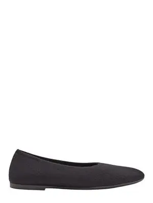 Everlane Ballet Flat In Reknit - Black