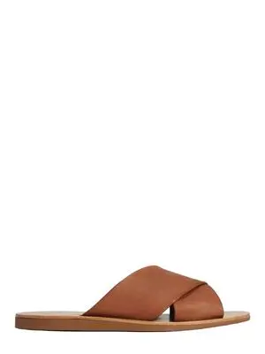 Everlane Day Crossover Sandal - Sienna Brown