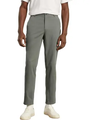 Everlane Performance Chino Pant Pewter Green