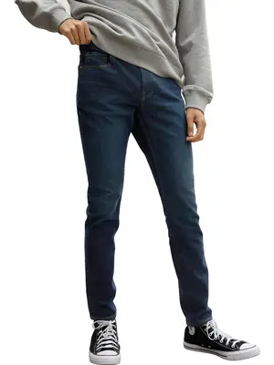 Everlane Skinny 4-Way Stretch Organic Jean Deep Indigo