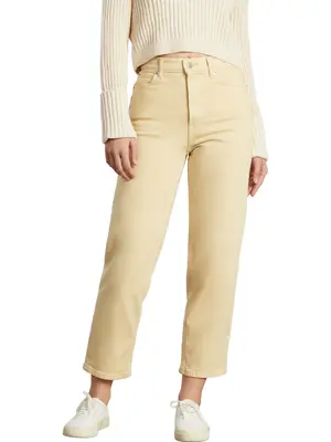 Everlane Way-High® Straight Leg Jean Archroma Soy Bean