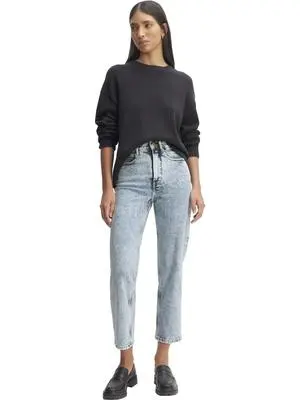 Everlane Way-High® Straight Leg Jean Folsom Snow