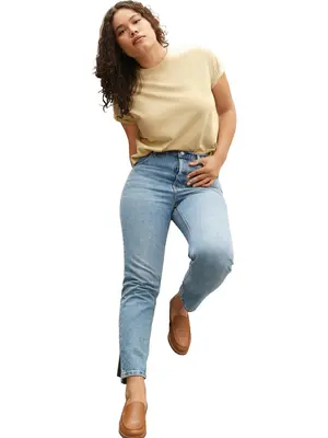 Everlane Everlane Box-Cut T-Shirt In Essential Cotton Balsa