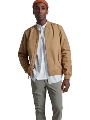 Everlane Bomber Jacket Ochre