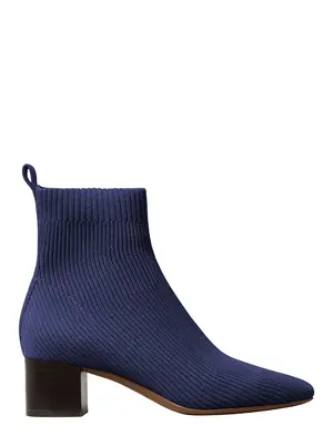 Everlane Glove Knit Boots Navy