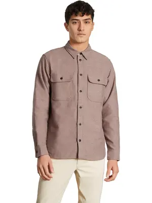 Everlane Heavyweight Overshirt Caramel