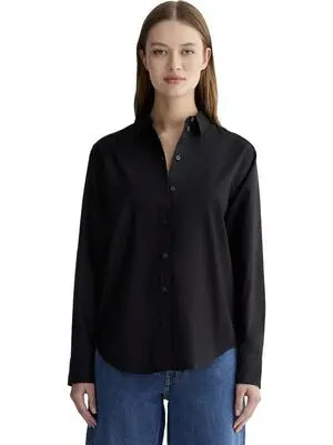 Everlane Silky Cotton Shirt - Black