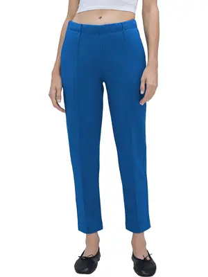 Everlane Tapered Leg Dream Pant Dark Blue