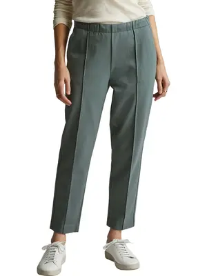 Everlane Tapered Leg Dream Pant Green Balsam