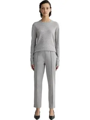 Everlane Tapered Leg Dream Pant Mid Heather Grey