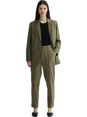 Everlane Tapered Leg Dream Pant Olive