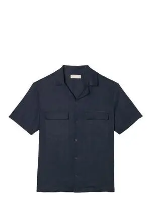 Everlane Resort Shirt, Linen Size - Deep Navy