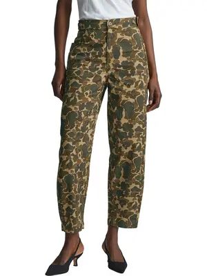Everlane Fatigue Barrel Pant Fennel Seed Camo