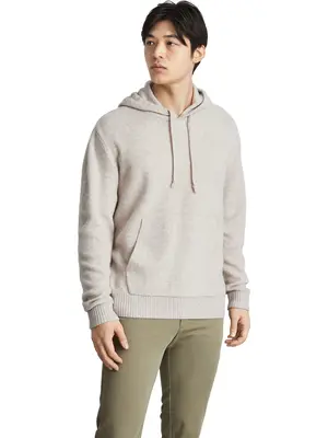 Everlane Felted Merino Hoodie Ash