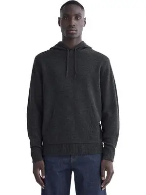 Everlane Felted Merino Hoodie Charcoal