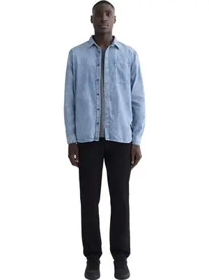 Everlane Relaxed 4-Way Stretch Organic Jean Black