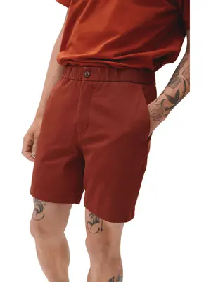 Everlane Performance Chino Pull-On Short Hickory