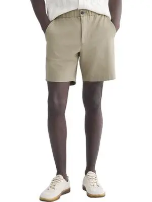 Everlane Performance Chino Pull-On Short Khaki