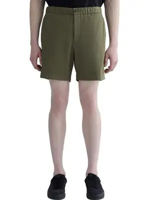 Everlane Performance Chino Pull-On Short Olive