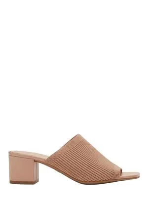 Everlane Glove Mule In Reknit - Blush Tan