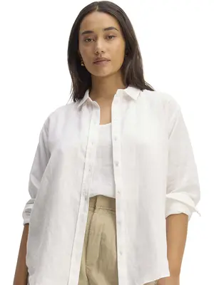 Everlane Linen Relaxed Shirt - White