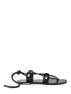 Isabel Marant Isabel Marant Anil Leather Sandals Black