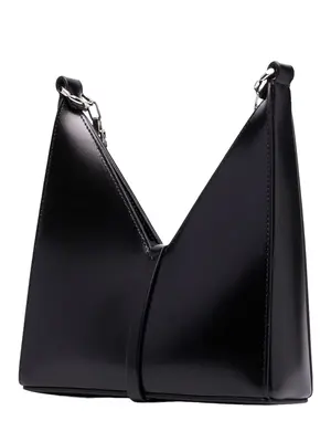 Givenchy Cut-out Leather Shoulder Bag - Black