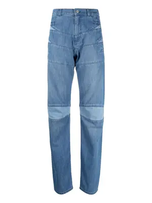 Kenzo High-rise Straight Jeans - Blue