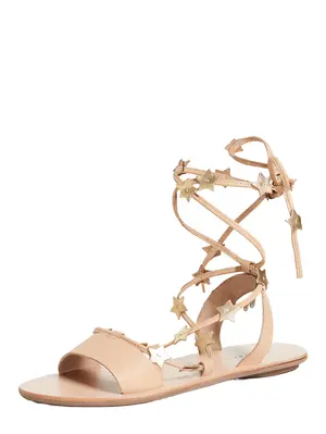 LOEFFLER RANDALL Starla Ankle Wrap Sandals One-color