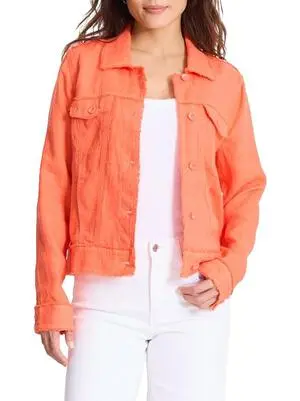 Tommy Bahama Two Palms Linen Jacket - Ember Red