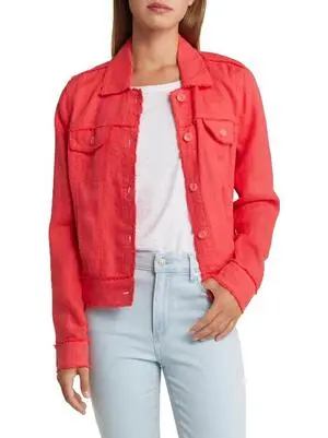 Tommy Bahama Tommy Bahama Two Palms Linen Jacket Orange Flame