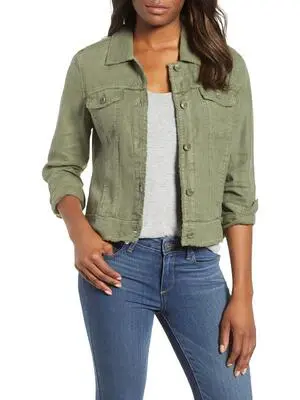 Tommy Bahama Two Palms Linen Jacket - Tea Leaf