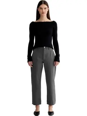 Everlane Utility Straight-Leg Pant Graphite