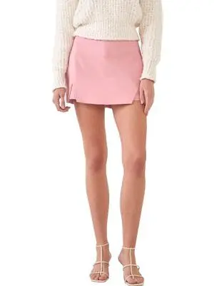 Endless Rose Endless Rose Cutout Skort Pink
