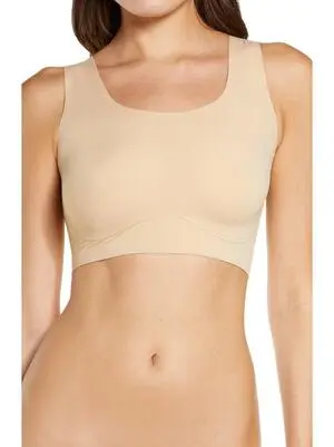 TRUE & CO True Body Lift Scoop Neck Bra Desert