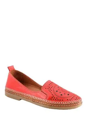 SPRING STEP SHOES Spring Step Ingrid Flat Red