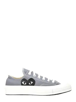 CONVERSE X COMME DES GARONS PLAY Heart Print Sneakers - Grey