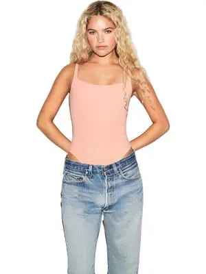 SKIMS SKIMS Fits Everybody Square Neck Bodysuit