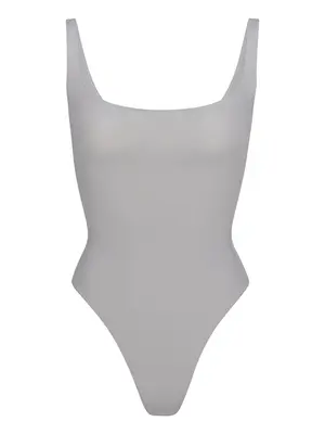 SKIMS SKIMS Fits Everybody Square Neck Bodysuit Grey