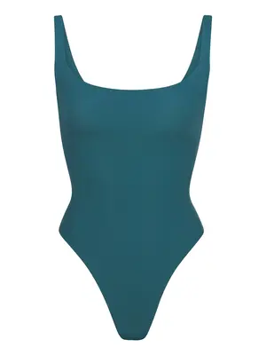 SKIMS SKIMS Fits Everybody Square Neck Bodysuit Teal