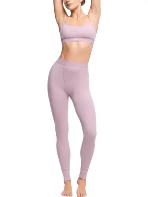 SKIMS Legging | Black | Xl | Cotton Rib Dusk