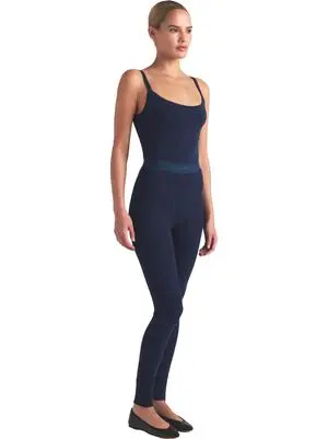 SKIMS Legging | Black | Xl | Cotton Rib Navy
