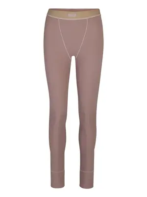 SKIMS Legging | Black | Xl | Cotton Rib Umber