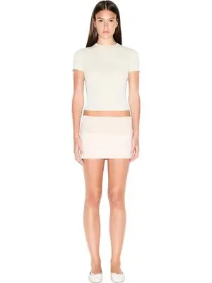SKIMS Cotton Jersey T-shirt - Bone