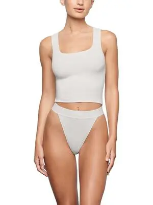 SKIMS Cotton Rib Tank - Marble