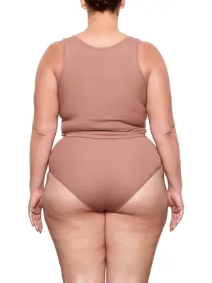 SKIMS SKIMS Cotton Rib Tank Nude