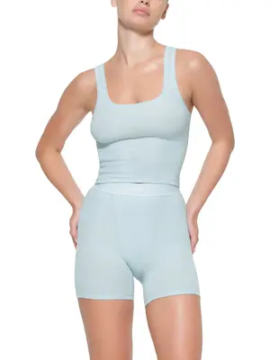 SKIMS SKIMS Cotton Rib Tank Opal