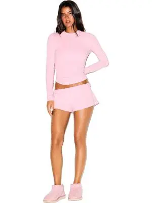 SKIMS Long Sleeve T-Shirt Halite