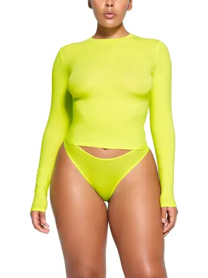SKIMS SKIMS Long Sleeve T-Shirt Daffodil