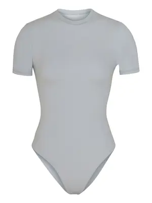 SKIMS SKIMS Fits Everybody Short Sleeve Bodysuit Gray